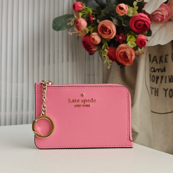 kate spade | Accessories | New Kate Spade Madison Medium Lzip Card ...
